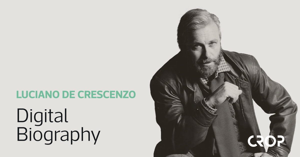 Sito Web Ufficiale Luciano De Crescenzo | CROP Studio